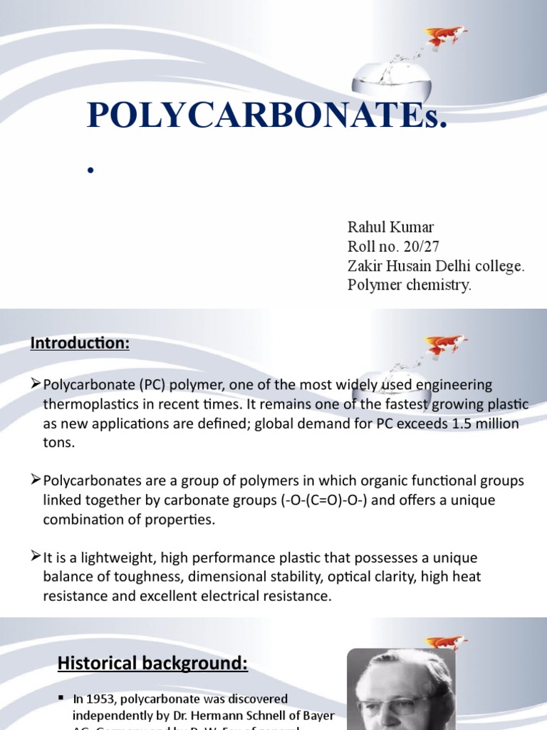 Polycarbonate | PDF | Materials | Polymers