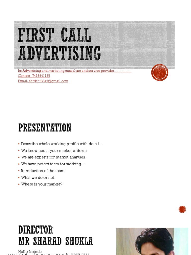 Presentation PDF | PDF