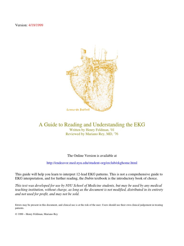 Easy ECG Guide | PDF | Electrocardiography | Ischemia