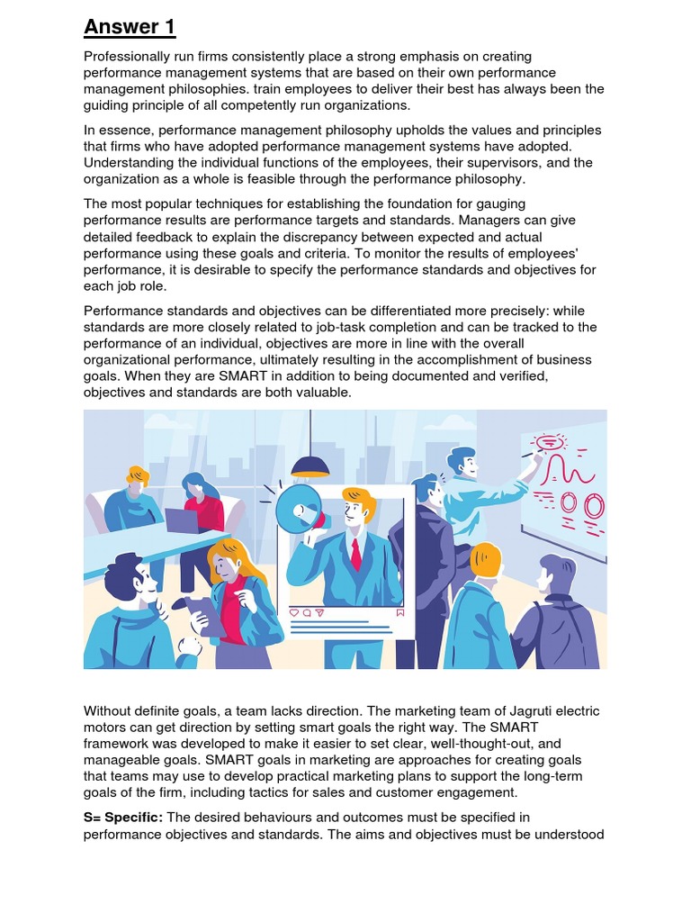 Performance Management Assignment | PDF | Goal | Performance Indicator