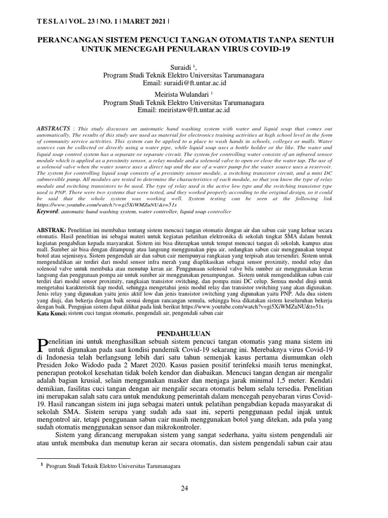 Jurnal 1 PDF | Download Free PDF | Relay | Electrical Engineering