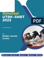 Materi UTBK SNBT 2025 by Txtambis | PDF | Seni & Disiplin Bahasa