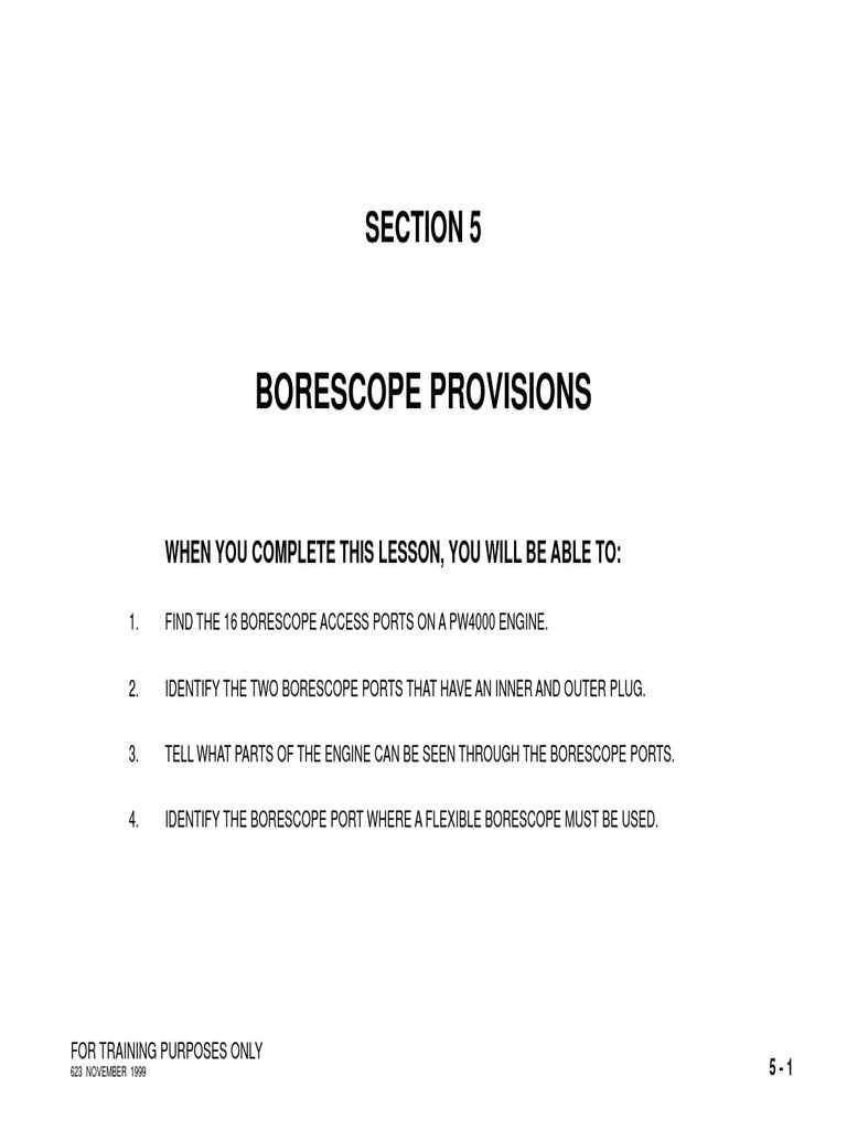 623-05 - Borescope Provisions | PDF | Gas Technologies | Mechanical ...