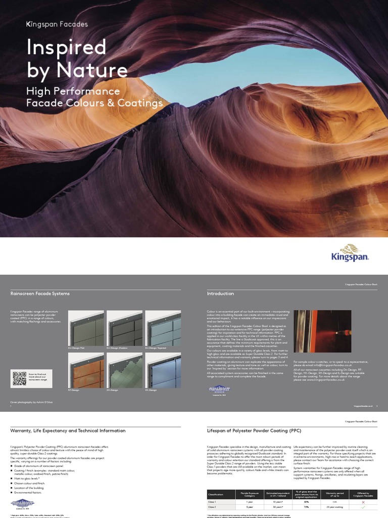 Kingspan Facades Colours and Coatings Brochure en GB Ie | PDF | Color ...