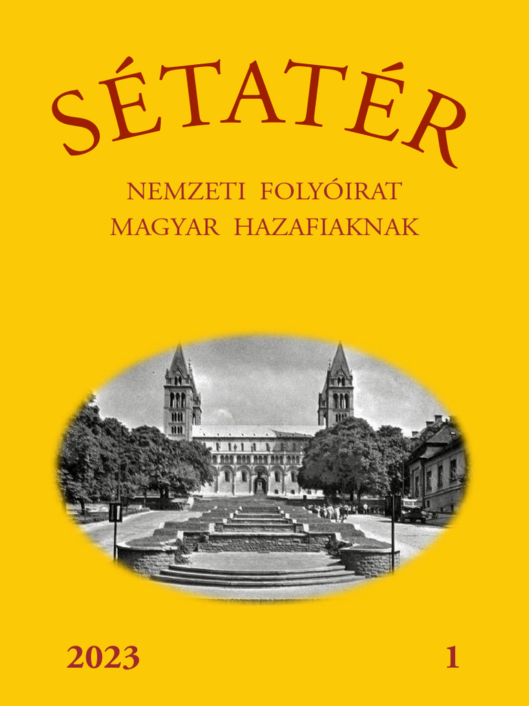 Sétatér, (Új) I. Évfolyam, 1. Szám, 2023. Május | PDF