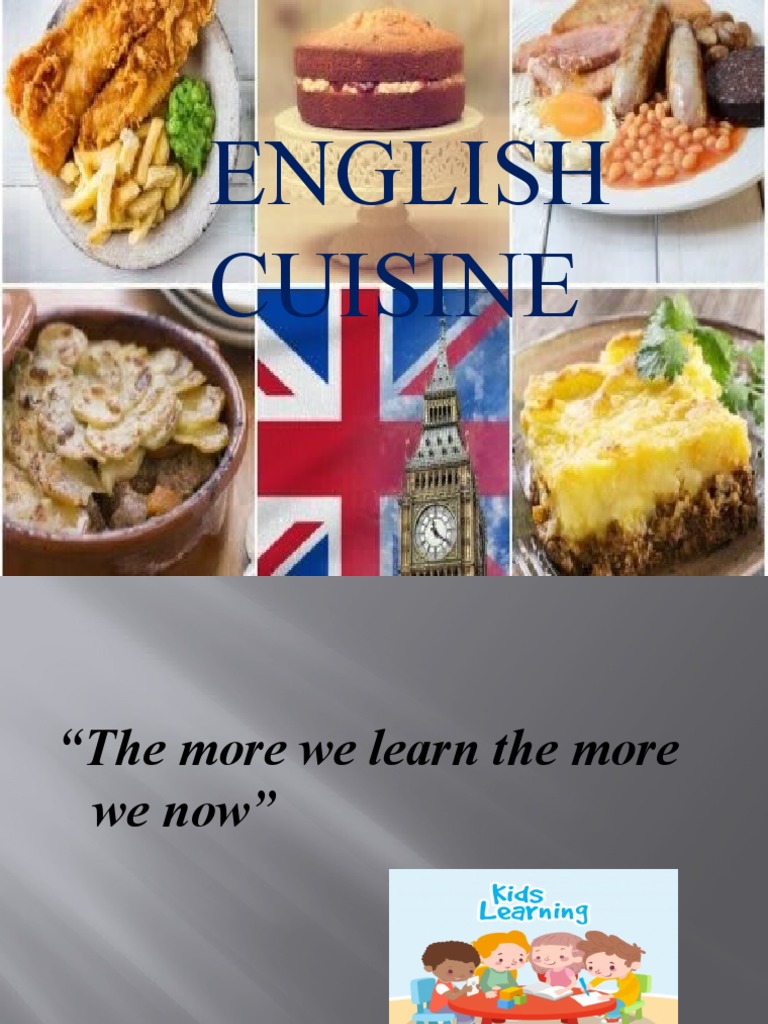 English Cuisine Favorites and Recipes | PDF | Cooking, Food & Wine ...