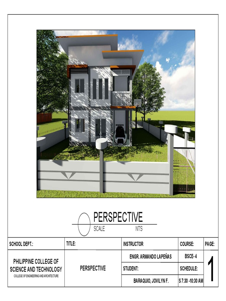 Perspective: Philippine College of Science and Technology Perspective | PDF