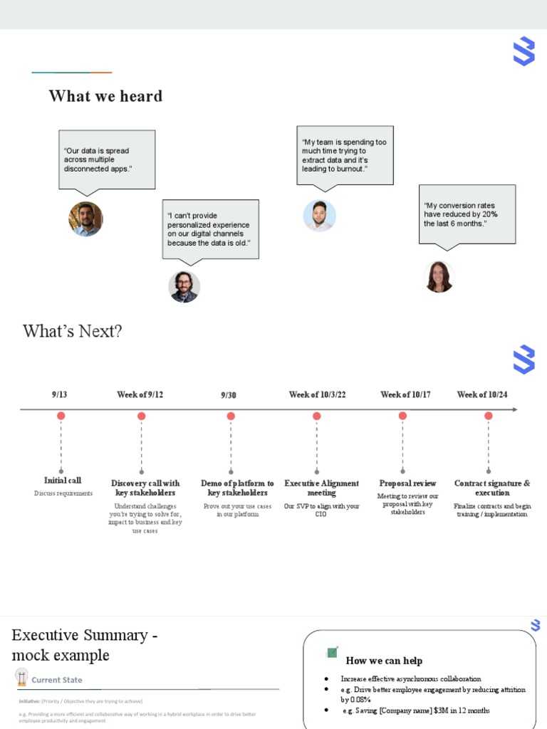 Salman S Ultimate Sales Interiew Playbook Mock Preso Slides | PDF