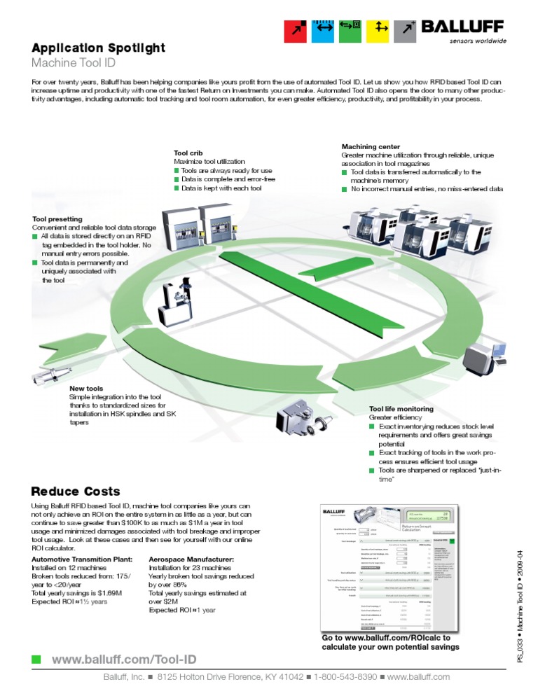 RFID Machine Tool Id | PDF