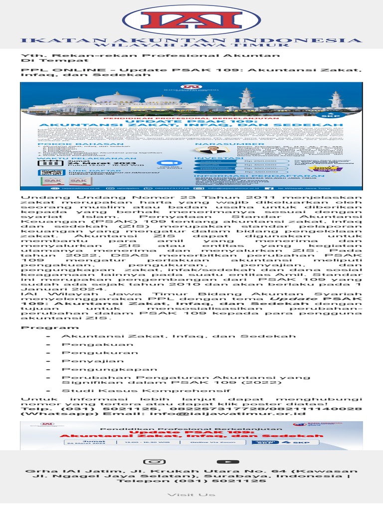 Update PSAK 109 untuk Akuntan | PDF
