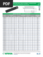 Tabla de Dimensiones de Tuberia Segub Asme B36.10 PDF | PDF | Materiales | Acero