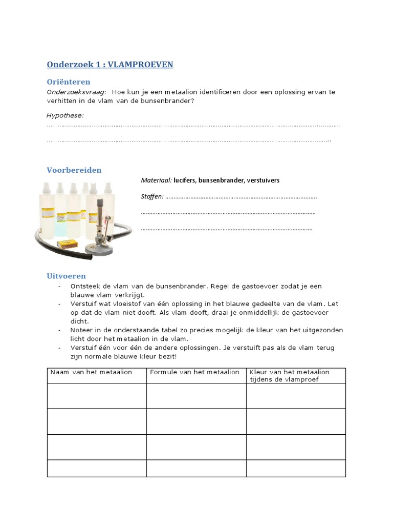 Onderzoek 1 | PDF