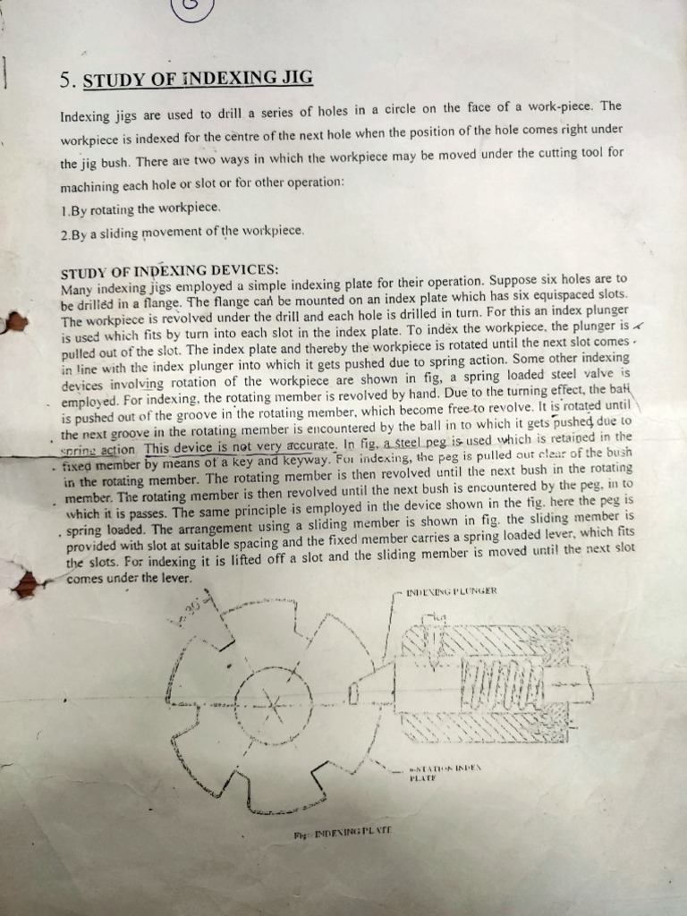 Indexing Jig PDF | PDF