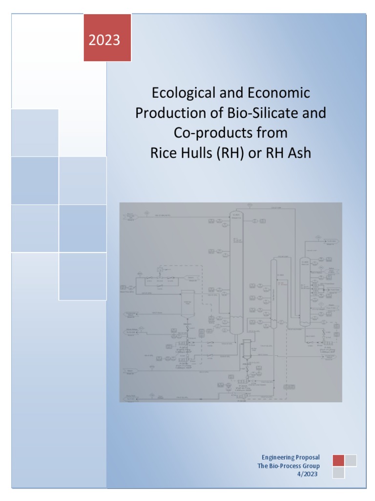 Eco-Friendly Silicate from Rice Hulls | PDF | Silicon Dioxide | Chemistry