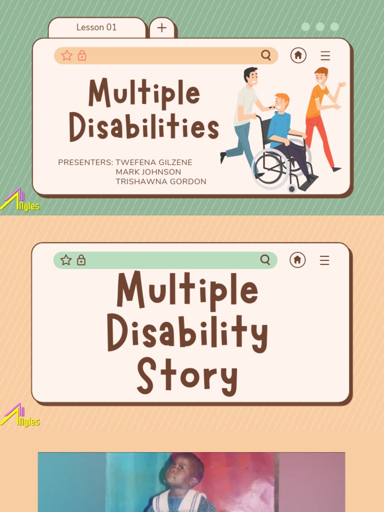 Multiple Disability Presentation | Download Free PDF | Disability | Genetic Disorder