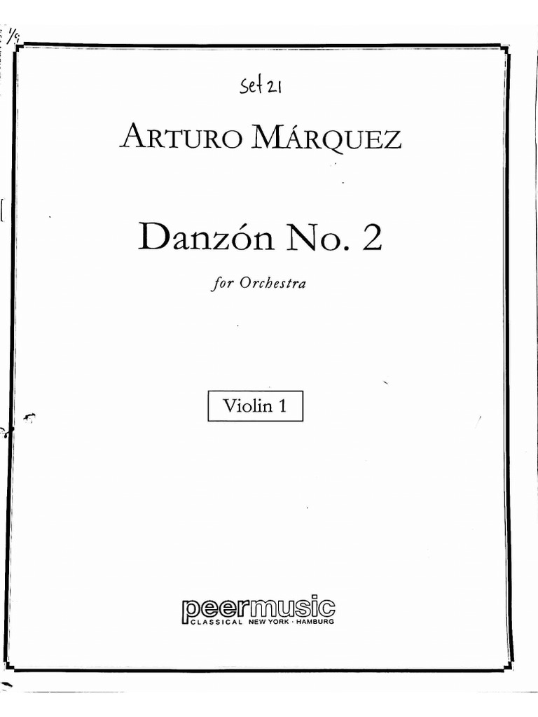 Danzon No 2 Violin 1 | PDF