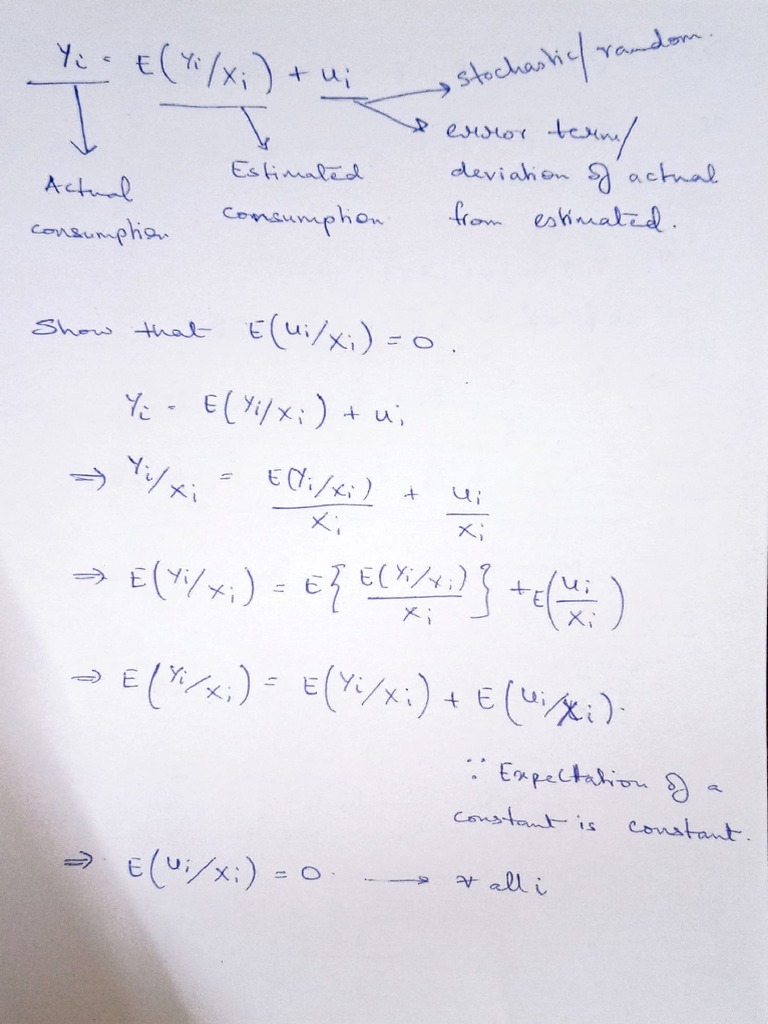 Classical Linear Regression Model | PDF Classical Linear Regression Model | PDF