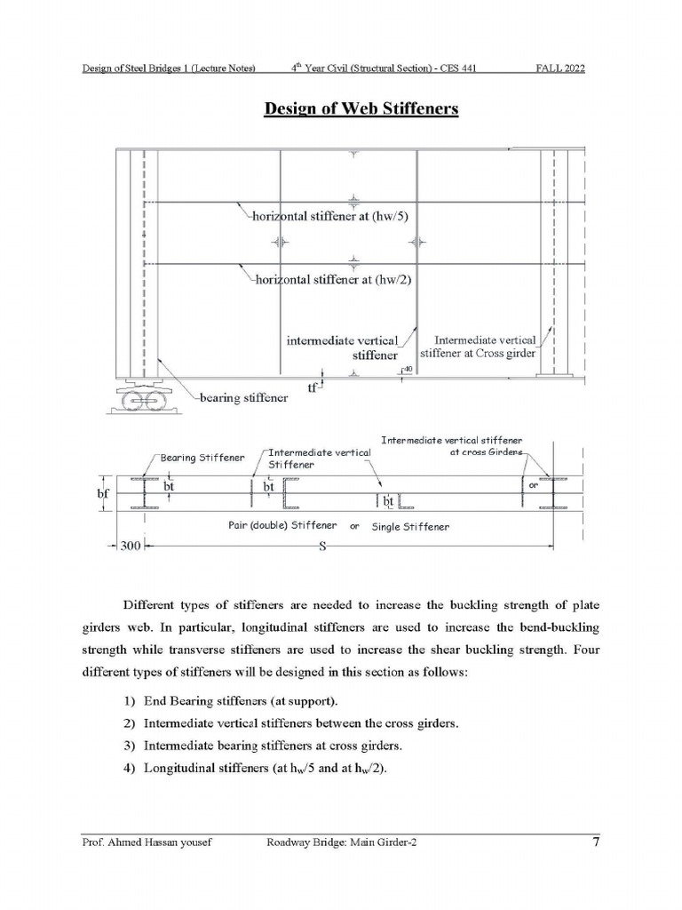 Stiffeners Example | PDF