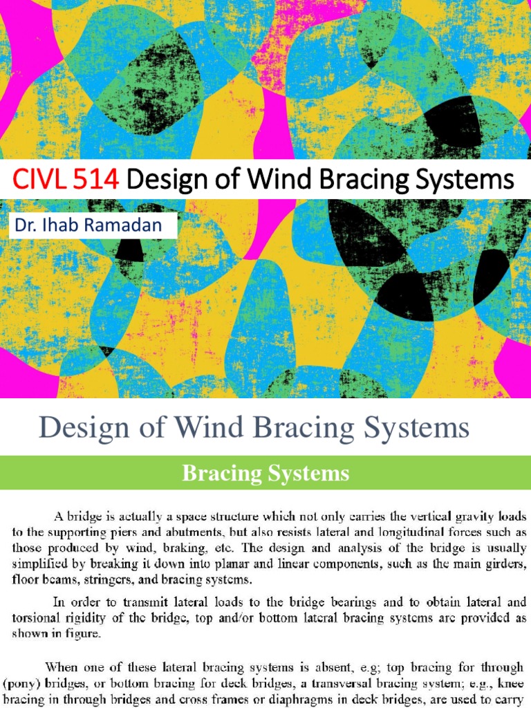 Design of Wind Bracing Systems | PDF | Civil Engineering | Structural ...