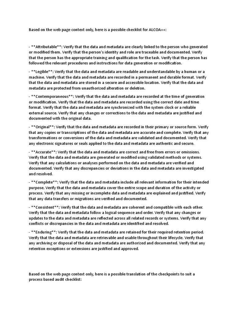 Chat GPT Di Audit Questionnaire | PDF | Metadata | Data