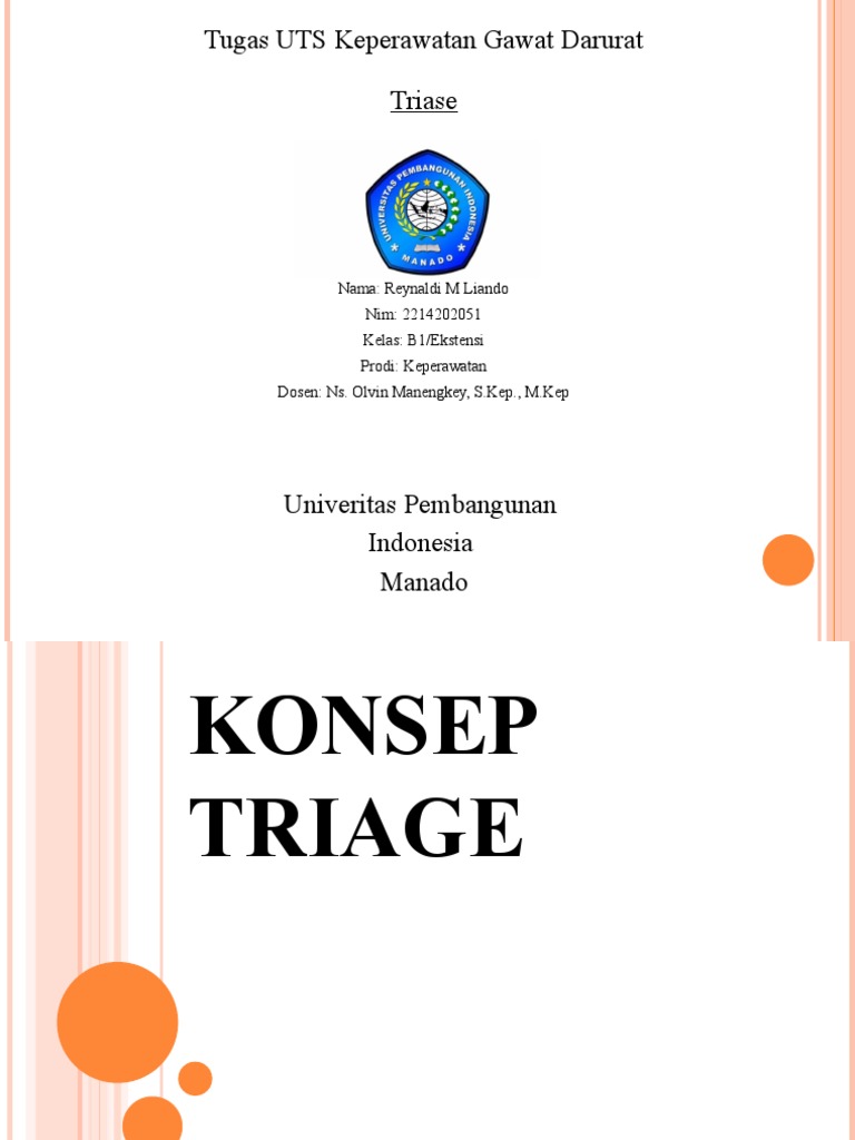 Tugas TRIASE UTS Gadar | PDF