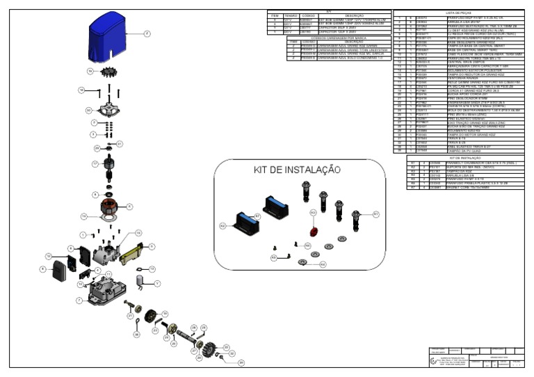 Vista Explodida Grand KDZ 1000 | PDF