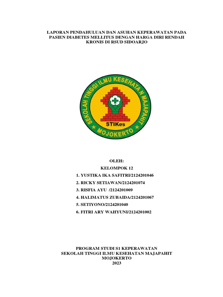 LP Dan Askep Jiwa HDR Kronik Kelompok 12 | PDF