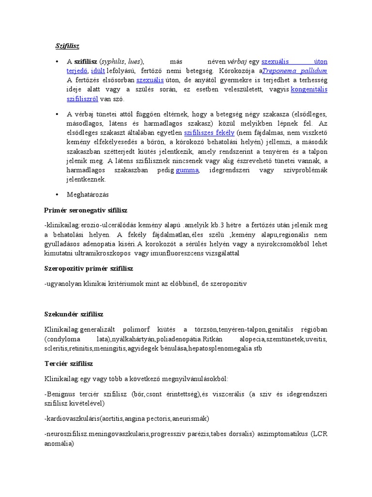 Lues Szifilis | PDF