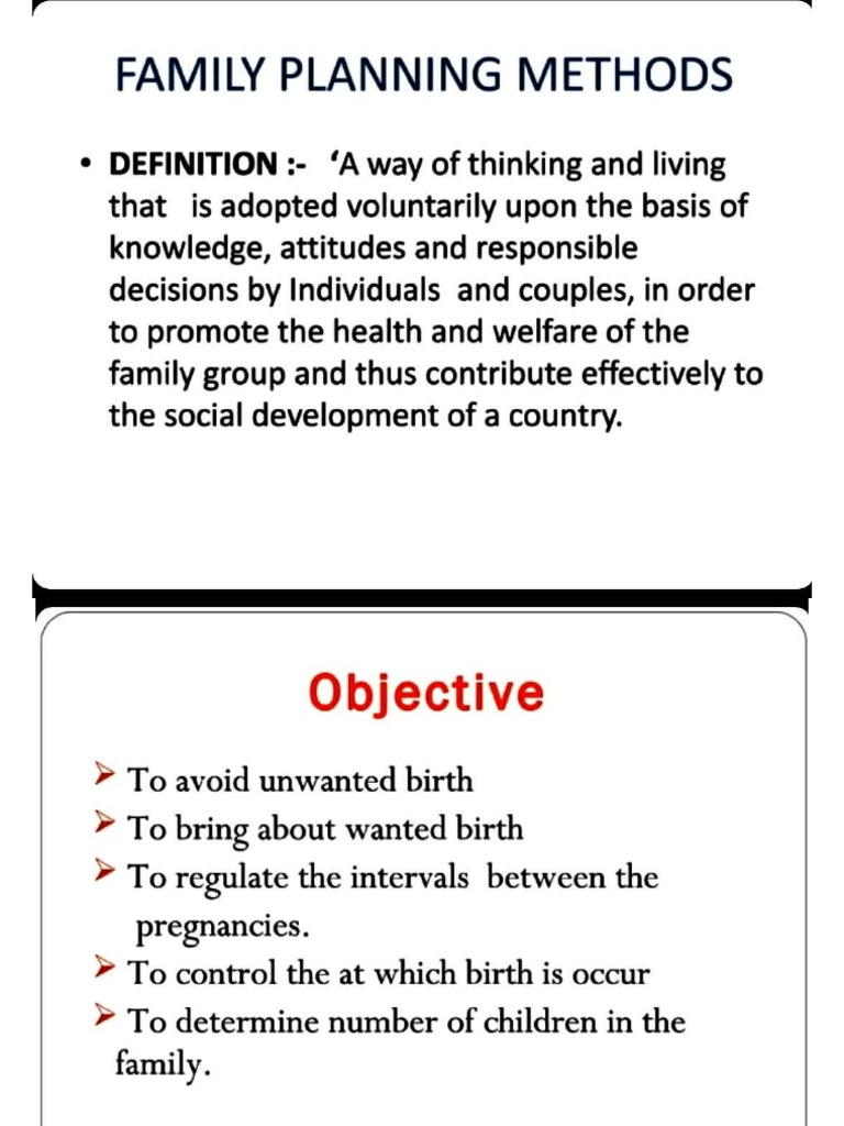Family Planning PDF | PDF