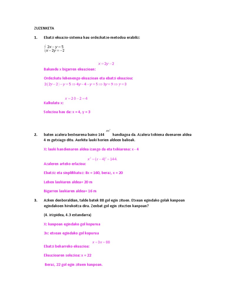 5.eta 7.froga Zuzenketa | PDF