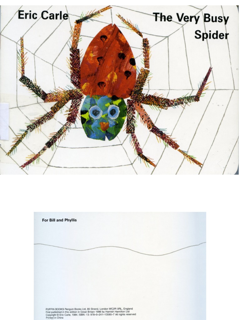 The Very Busy Spider | PDF