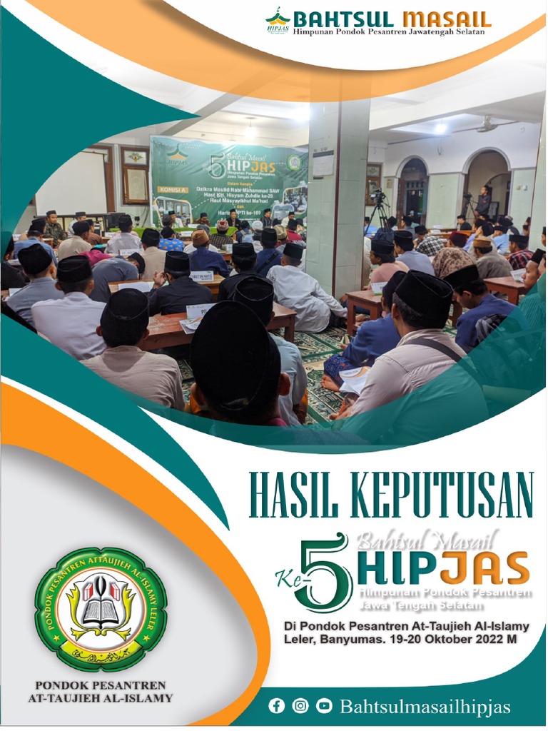 Hasil Bahtsul Masail HIPJAS Ke-05 | PDF