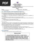 Panlapi Worksheets | PDF