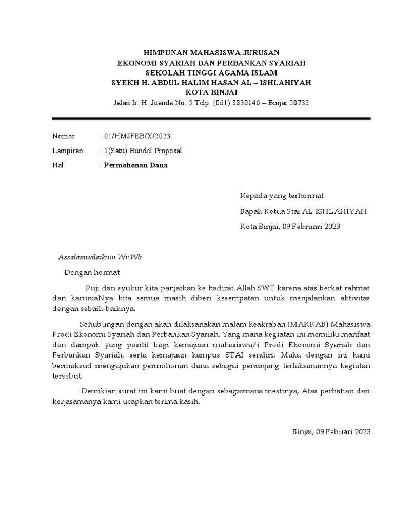 Proposal Makrab HMJ | PDF Proposal Makrab HMJ | PDF