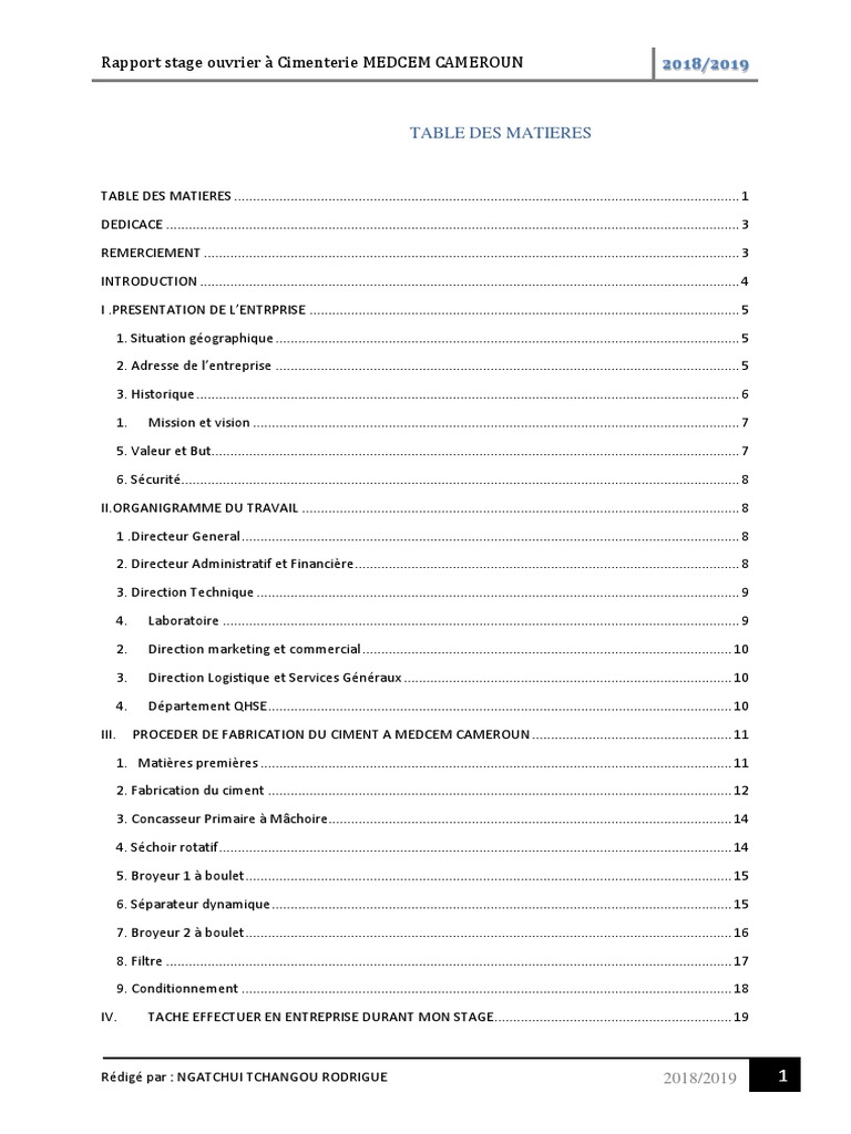 Rapport de Stage | PDF | Technologie et ingénierie