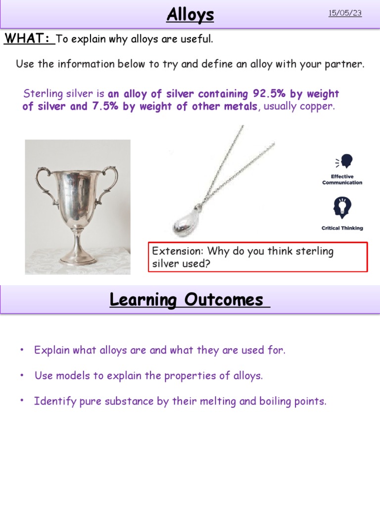 Alloys | PDF | Alloy | Metals