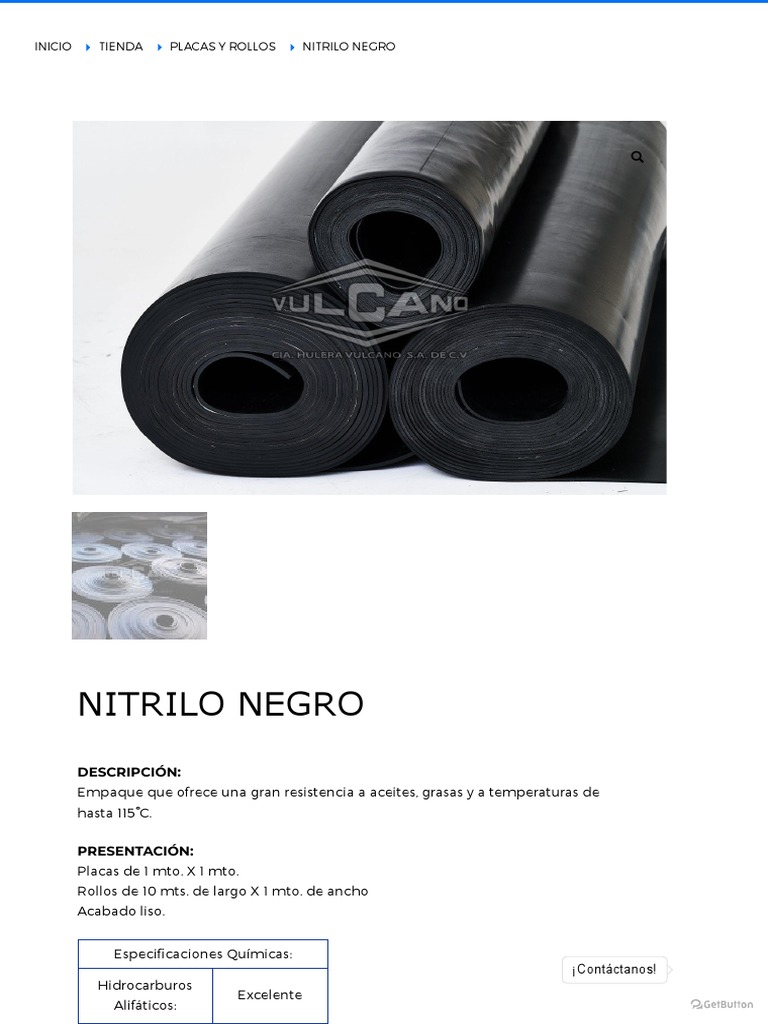 NITRILO NEGRO - Vulcano | PDF | Hidrocarburos | Compuestos orgánicos
