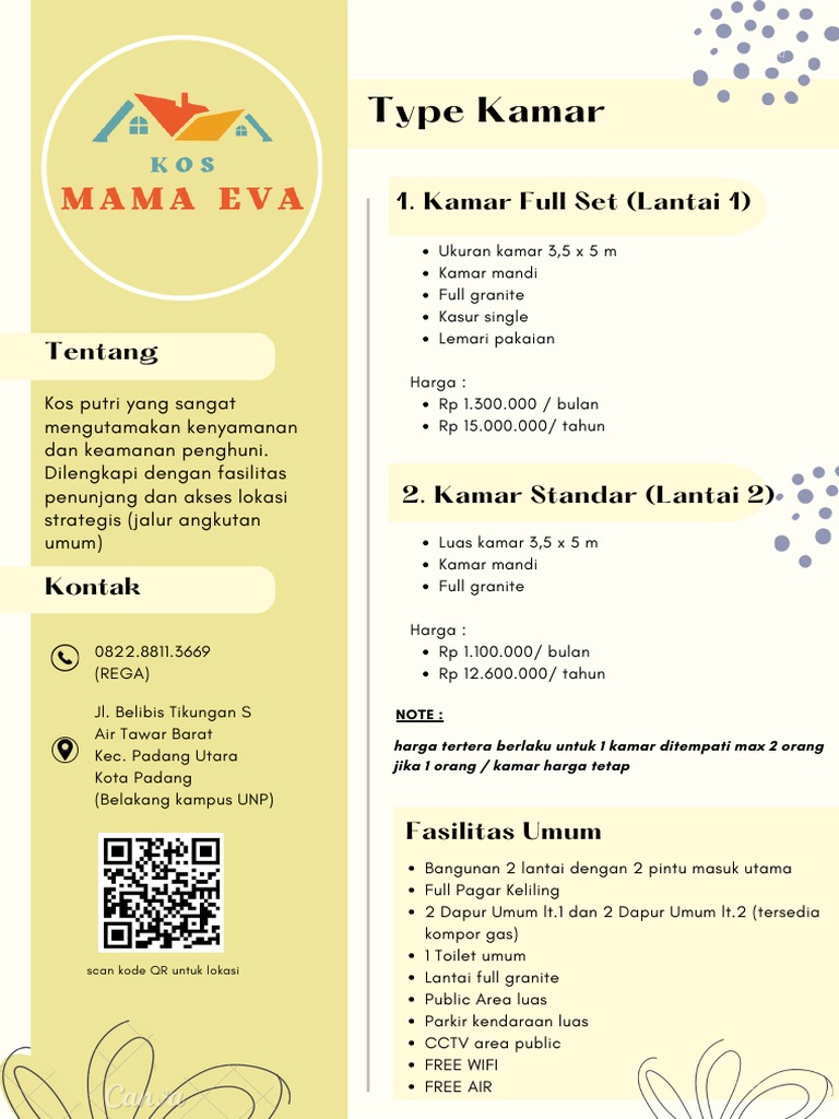 Brosur Kos 2023 | PDF