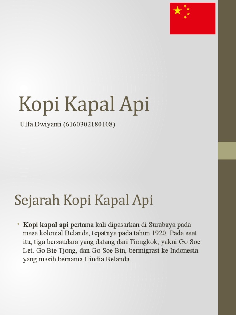 Strategi Pemasaran Kopi Kapal Api di China | PDF | Bisnis | Ilmu Sosial