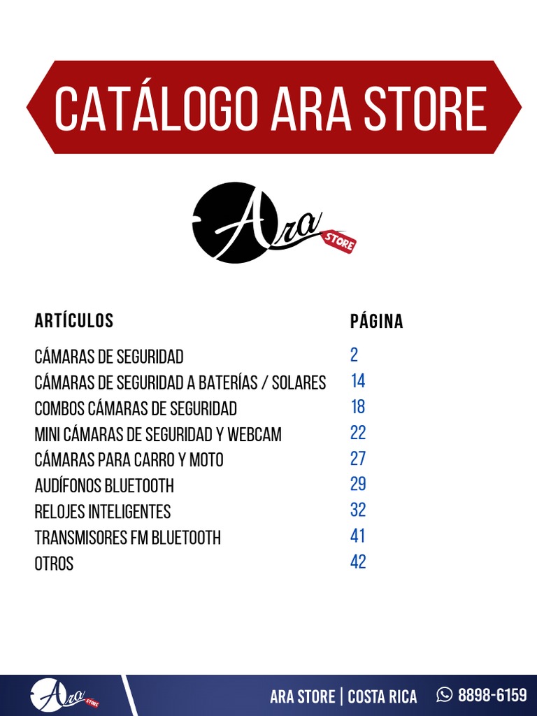Catálogo Ara Store | PDF