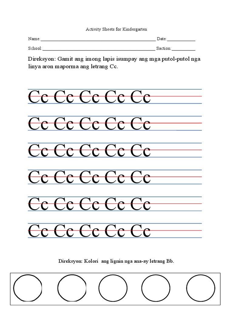 Letrang CC Activity | PDF