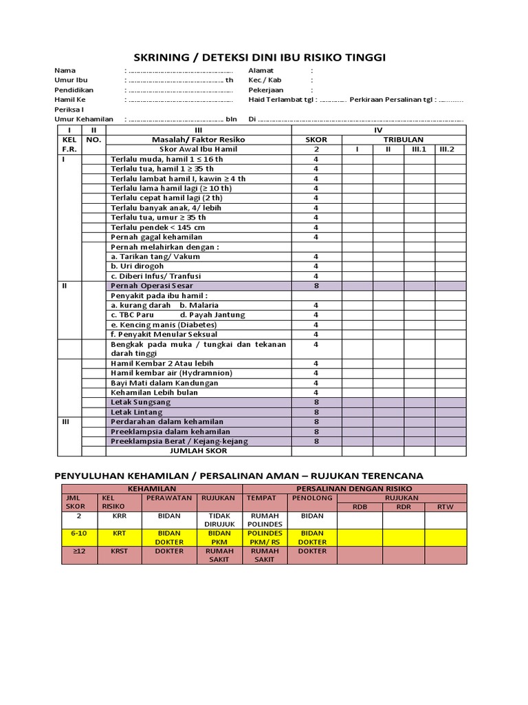 Lembar KSPR - Removed | PDF
