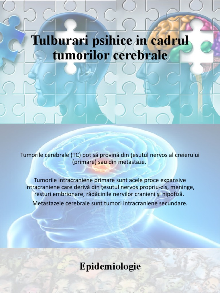 Tulburari Psihice in Cadrul Tumorilor Cerebrale | PDF