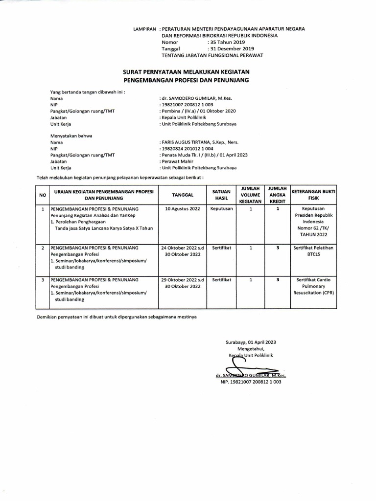 SPMK Pengembangan Profesi Dan Penunjang | PDF