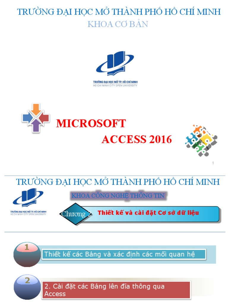 Bai Giang Access 2 | PDF