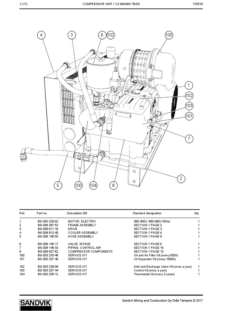 CTN10 Compressor Assembly | PDF | Valve | Screw