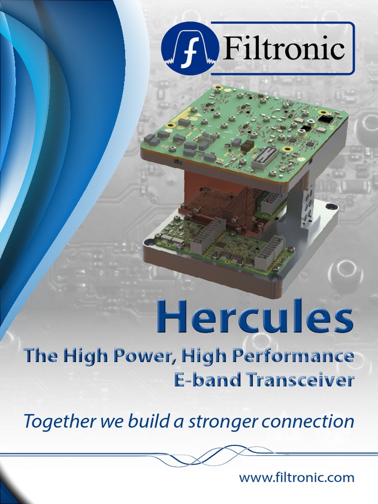 Cerus Power Amplifier in E-band Transceiver | PDF | Decibel | Antenna ...