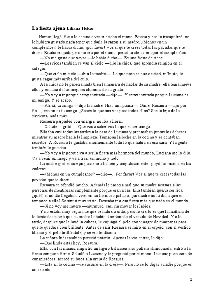 Cuentos Cortos | PDF | Carnaval | La risa