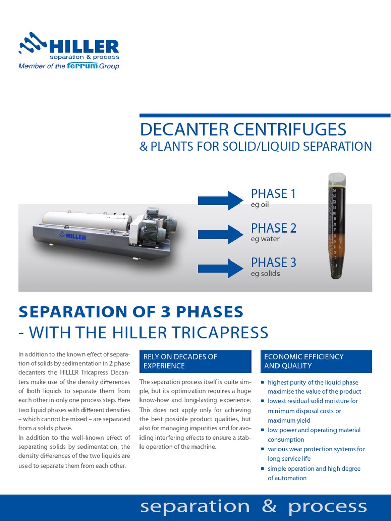 Flyer 3-Phasen EN HP | PDF | Chemistry | Materials