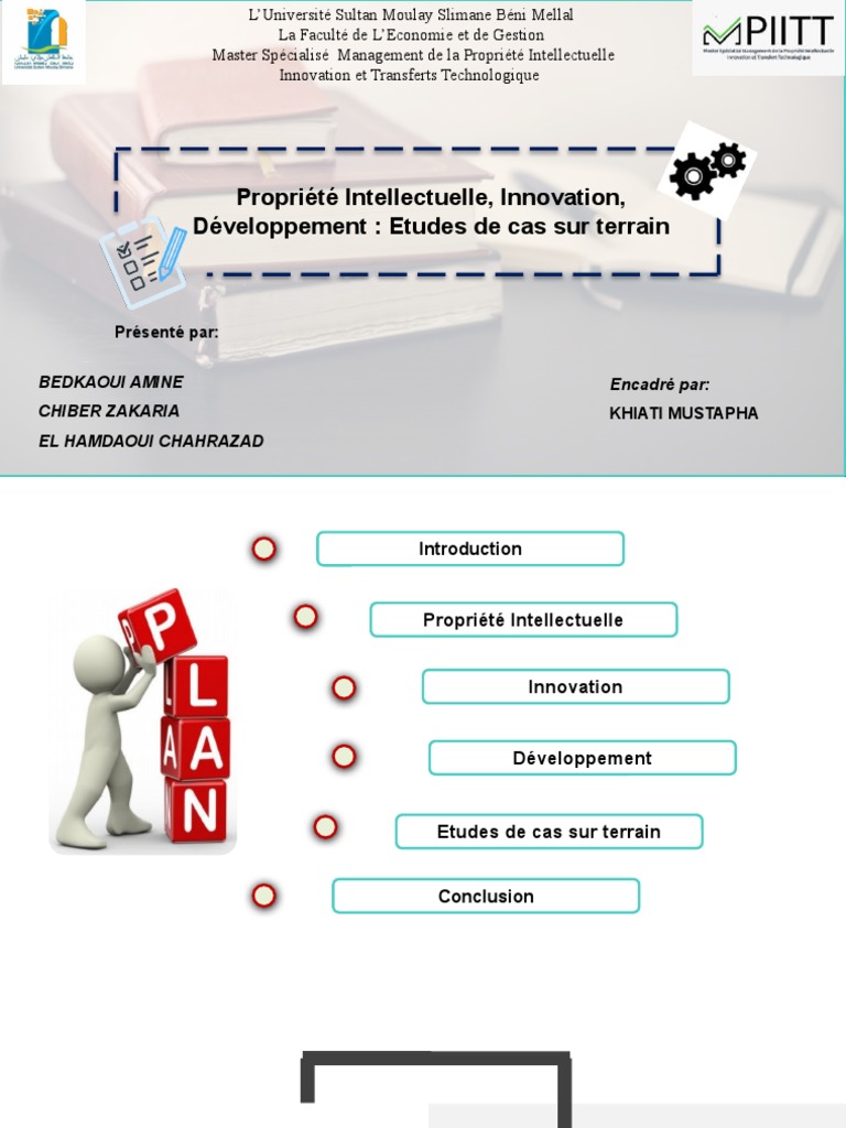 Pi Inov Dev | PDF | Propriété intellectuelle | Brevet